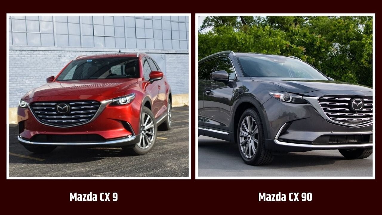 Mazda CX 9 vs CX 90 Comparison – Dimensions, Specs, Reliability & Price ...