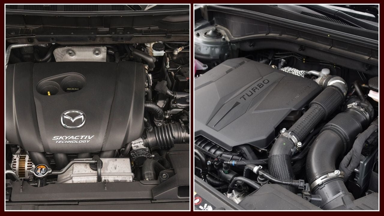 Hyundai Santa fe vs Mazda CX 5, Price, Specs, Cargo Space & Reliability ...